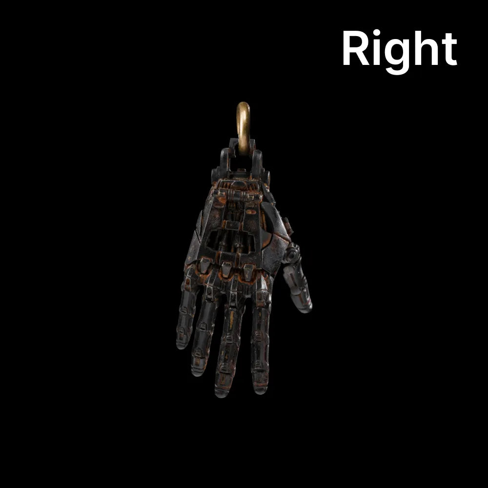 Steampunk Mechanical Hand Pendant - Movable Metal Fingers – COPPERTIST.WU