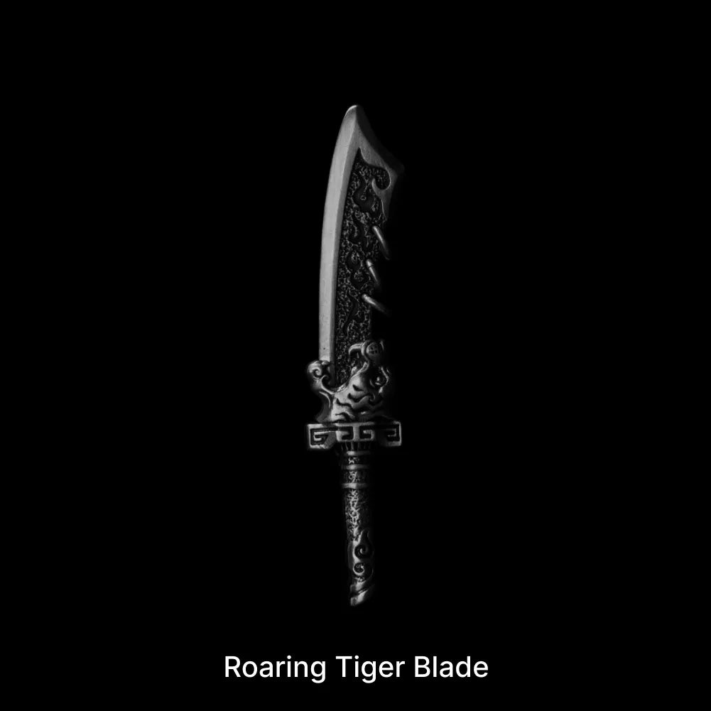 Roaring Tiger Blade | Traditional Chinese War Blade – COPPERTIST.WU