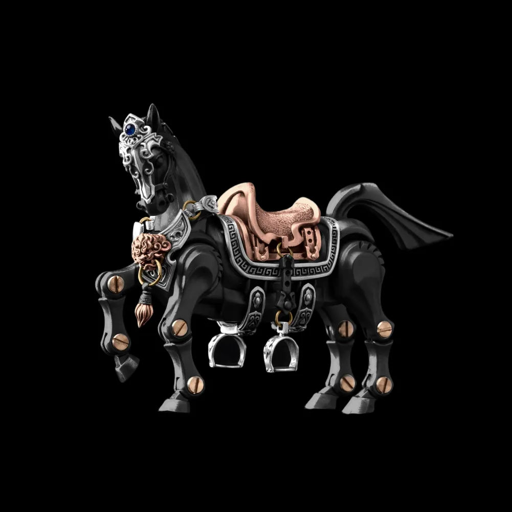Heroic Steed – Armored Metal Horse Sculpture Decor – COPPERTIST.WU