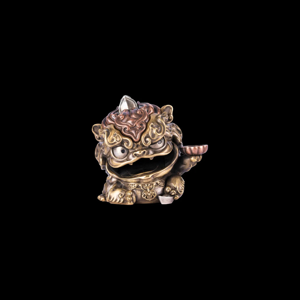 Fortune-bringing Pixiu ornament | Brass Mini Statue – COPPERTIST.WU