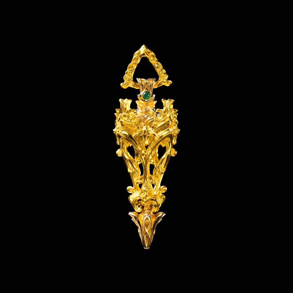 24K Gold Mystic Forest Pendulum Pendant – COPPERTIST.WU