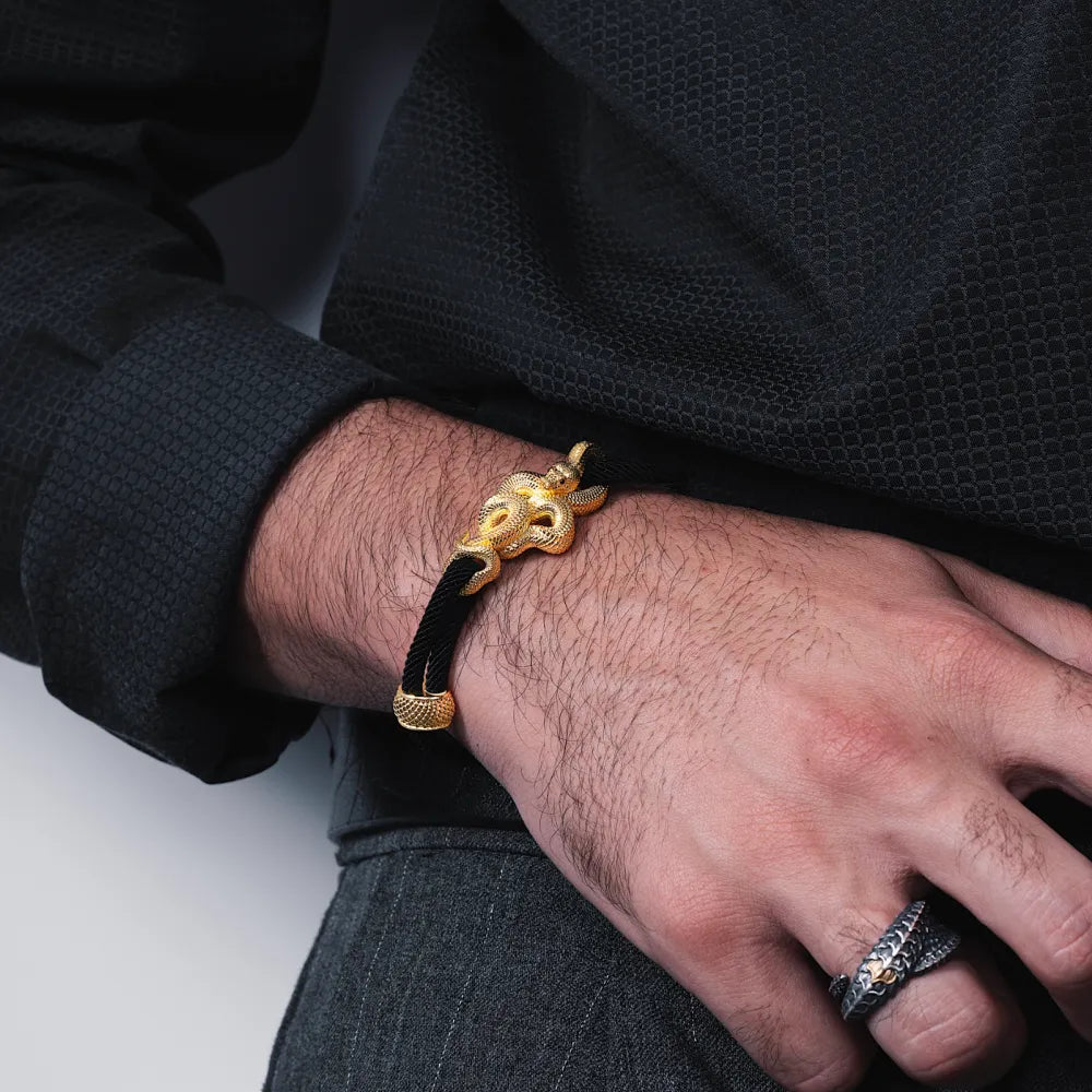 Adjustable Boa Bracelet – Perfect for Reptile Lovers – COPPERTIST.WU