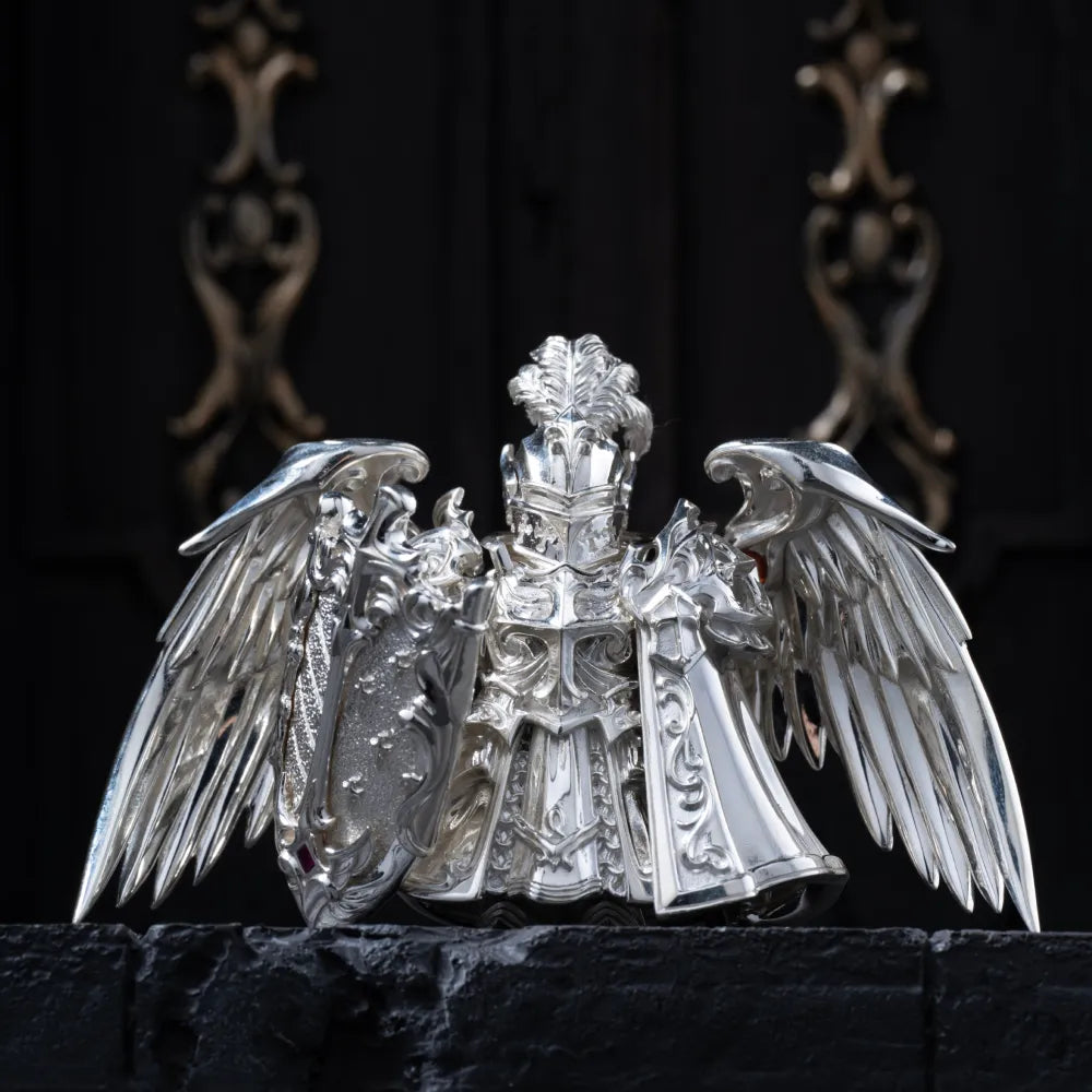 Crimson Templar-Handcrafted Crusader Knight Toy with Accessories V3 ...