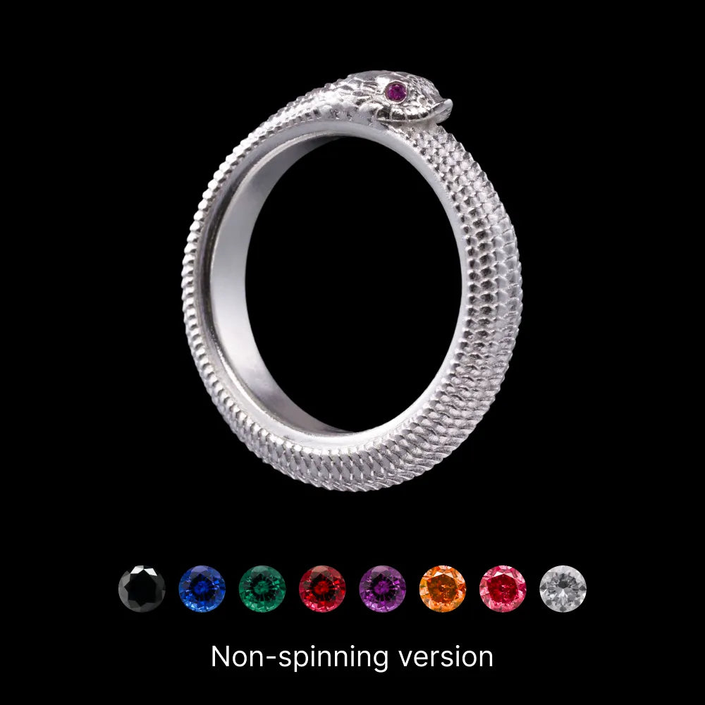Eternal Ouroboros Snake Ring V3 – Symbolic & Smooth Fit – COPPERTIST.WU