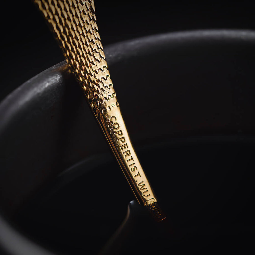 Unique Cobra Coffee Spoon Stirring spoon | 14K Gold – COPPERTIST.WU