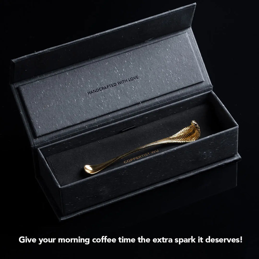 Unique Cobra Coffee Spoon Stirring spoon | 14K Gold – COPPERTIST.WU