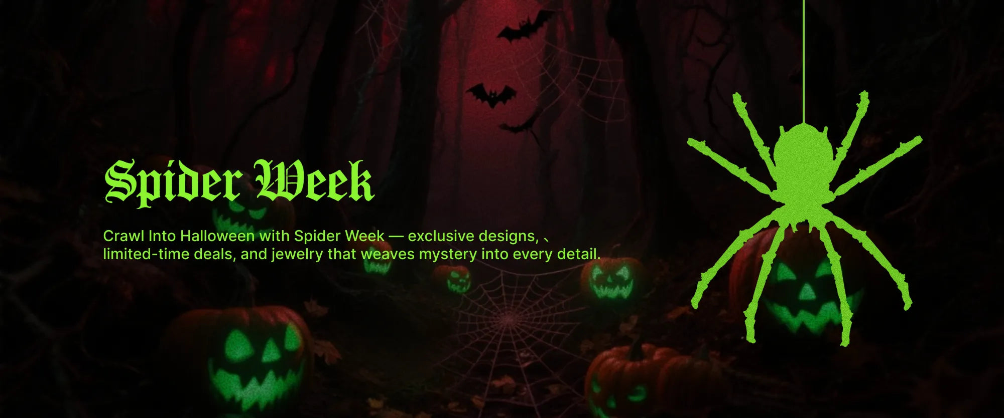 Halloween Spider Week – COPPERTIST.WU