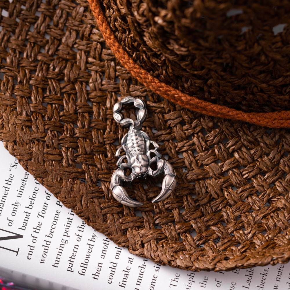 Amazing Scorpion Brooch | Oxidized Silver Jewelry – COPPERTIST.WU