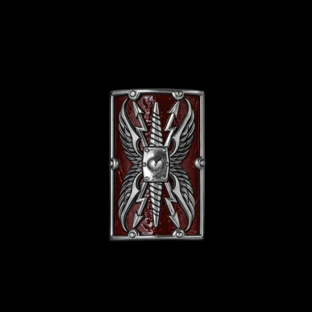 Oxidized Silver Roman Scutum Deluxe Shield – Aegis of Jupiter ...