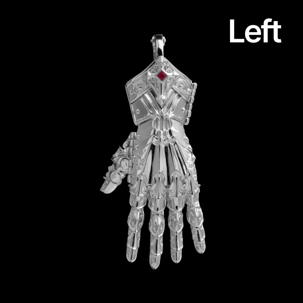 Aegis Gauntlet Mechanical Hand – Medieval Armor Pendant – COPPERTIST.WU