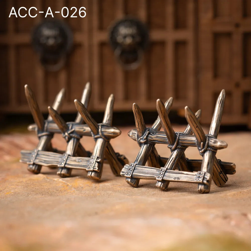 Spiked Barricade Miniature | Tabletop Terrain – COPPERTIST.WU