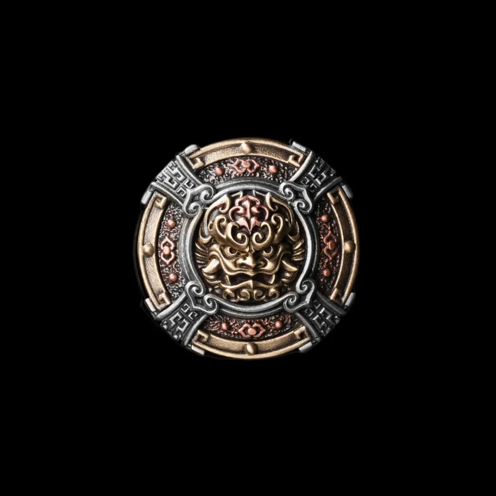 Tiger Head Shield | Traditional Chinese War Shield – COPPERTIST.WU