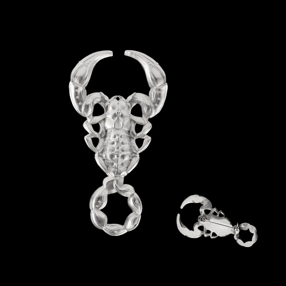 Amazing Scorpion Brooch | Silver Brooch – COPPERTIST.WU